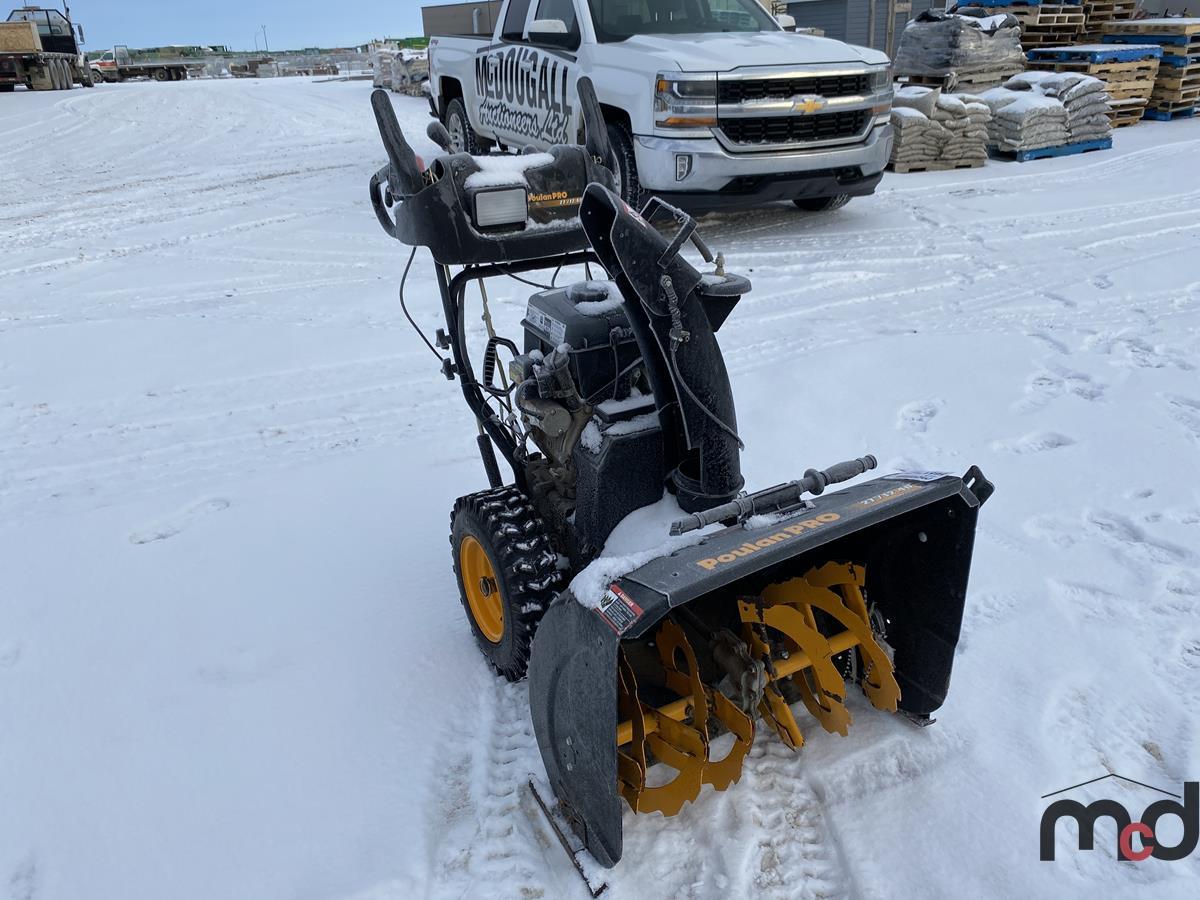Poulan Pro 27"/12.4 Walk Behind Snowblower
