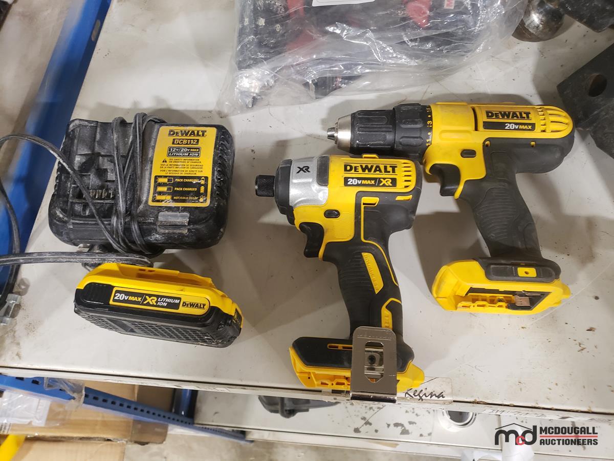 DeWalt Impact Drills, Charger and Battery