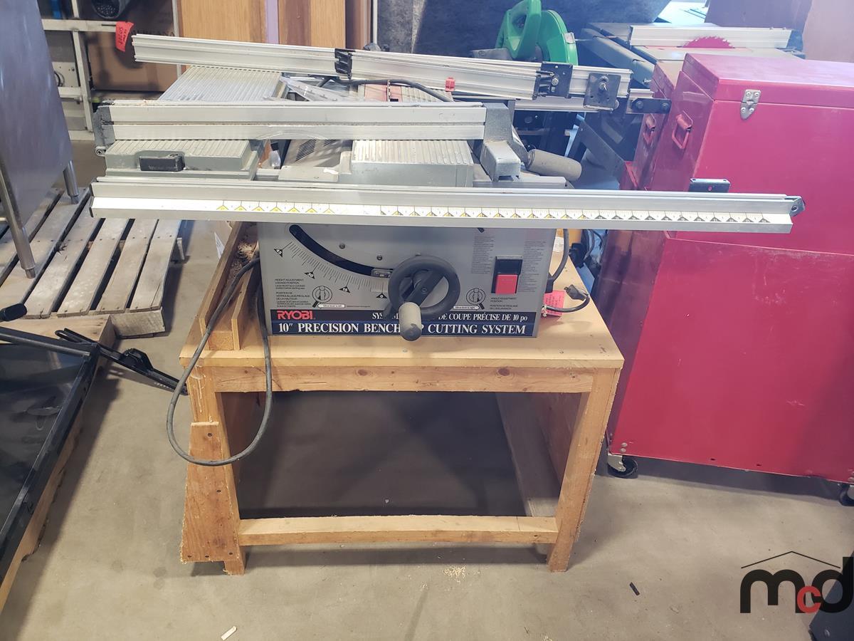 Ryobi 10'' Precision Bench Cutting System