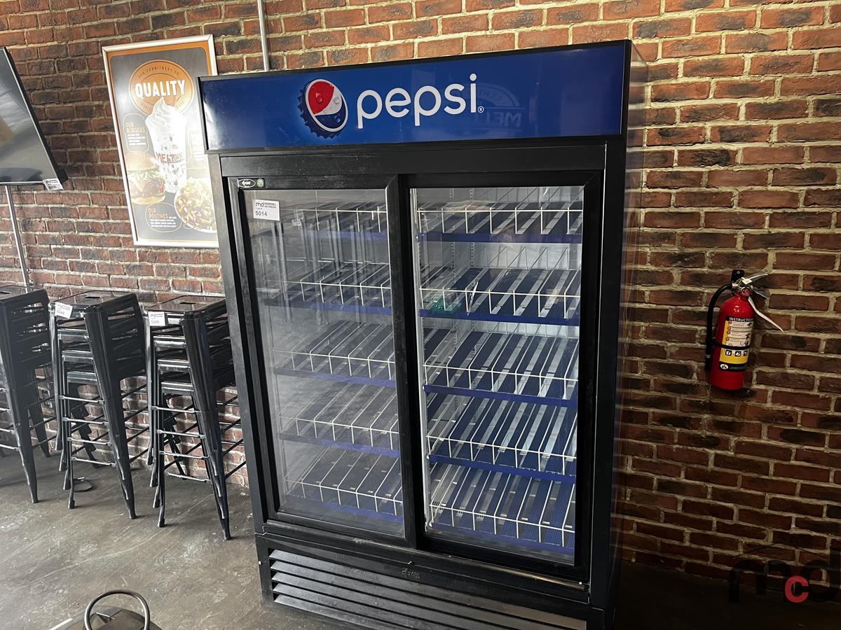 Sliding Glass Door Pepsi Cooler