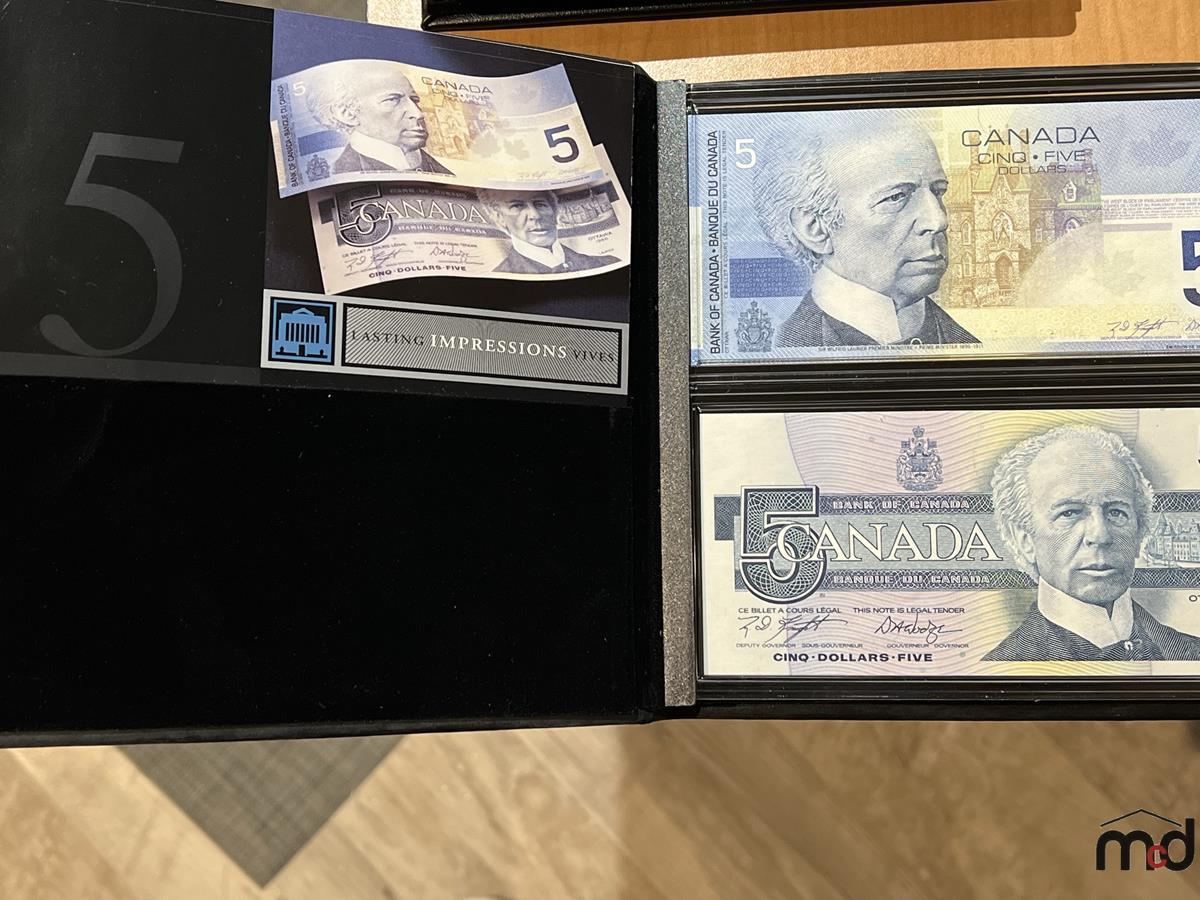 Uncirculated Bank Note Set - Must Take 2 Times The Bid Price