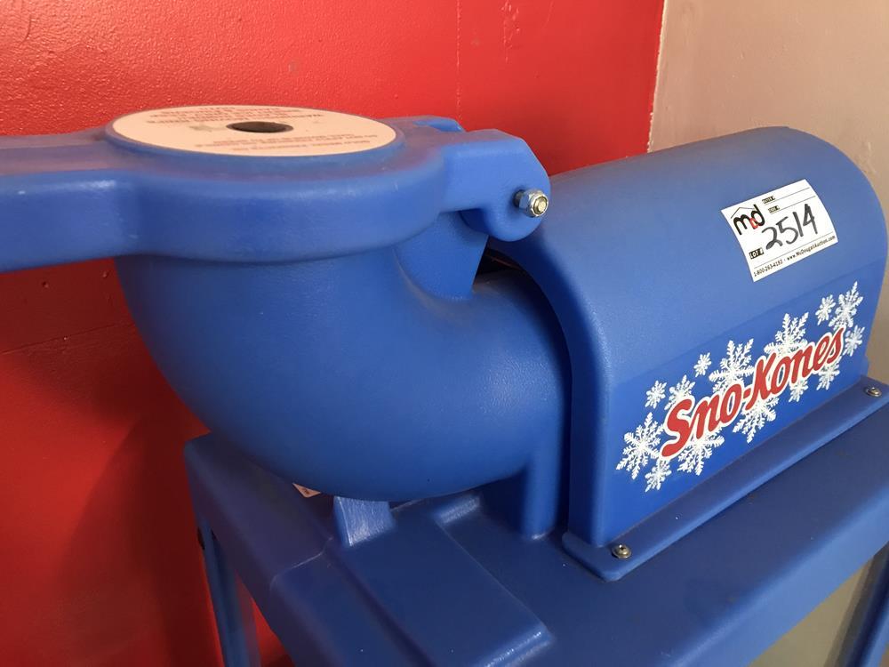 Sno-King Ice Shaver Machine UPDATED INFORMATION