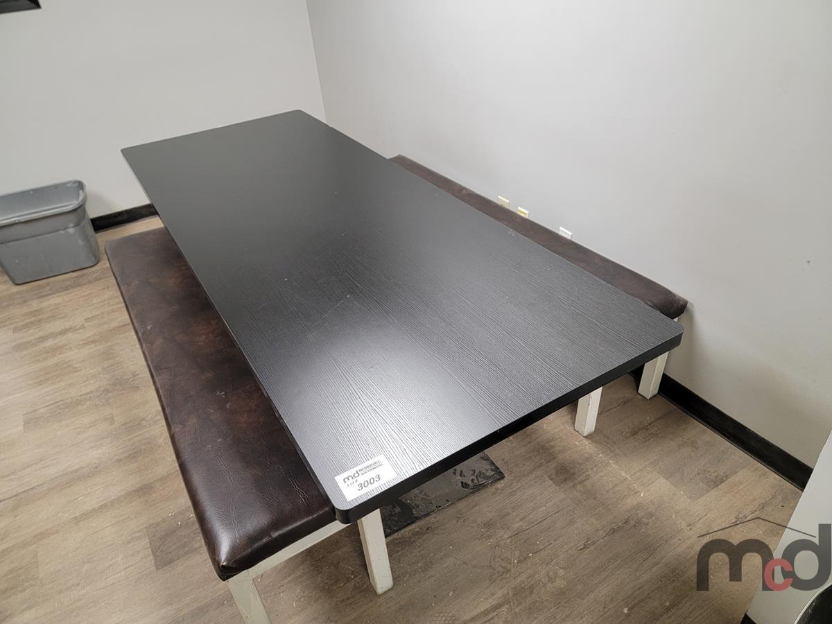 8' x 3' Table with (2) Benches