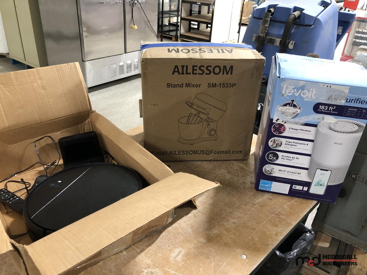 Ailessom Stand Mixer, Robot Vacuum & Air Purifier
