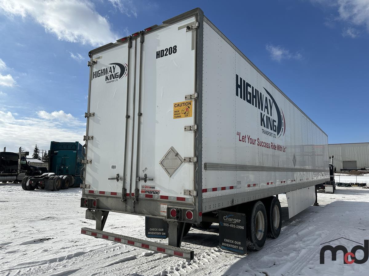 2019 Manac 53' T/A Dry Van Semi Trailer