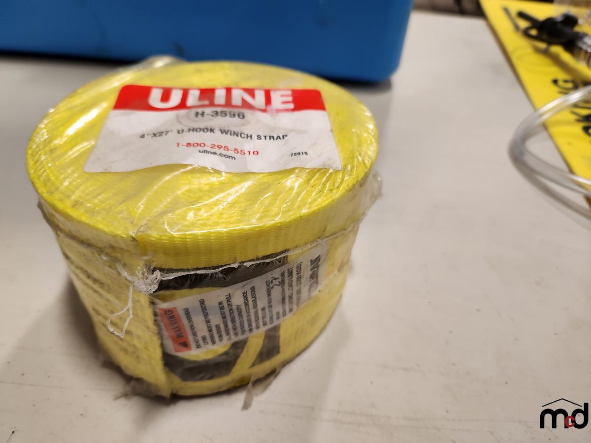 Unused 4" x 27' U-Hook Winch - Must Take 2 Times The Bid Price