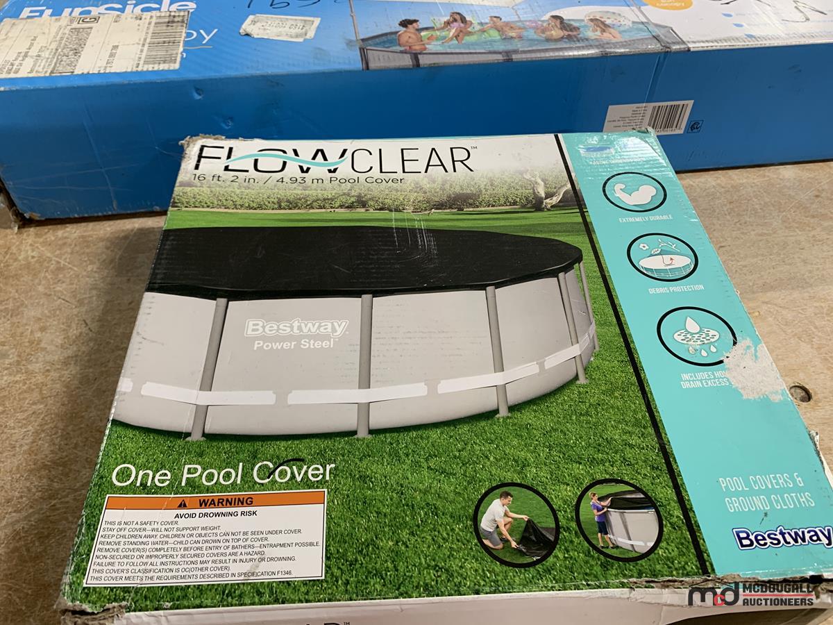 Spa Pump, Pool Cover and Pool Sun Shade