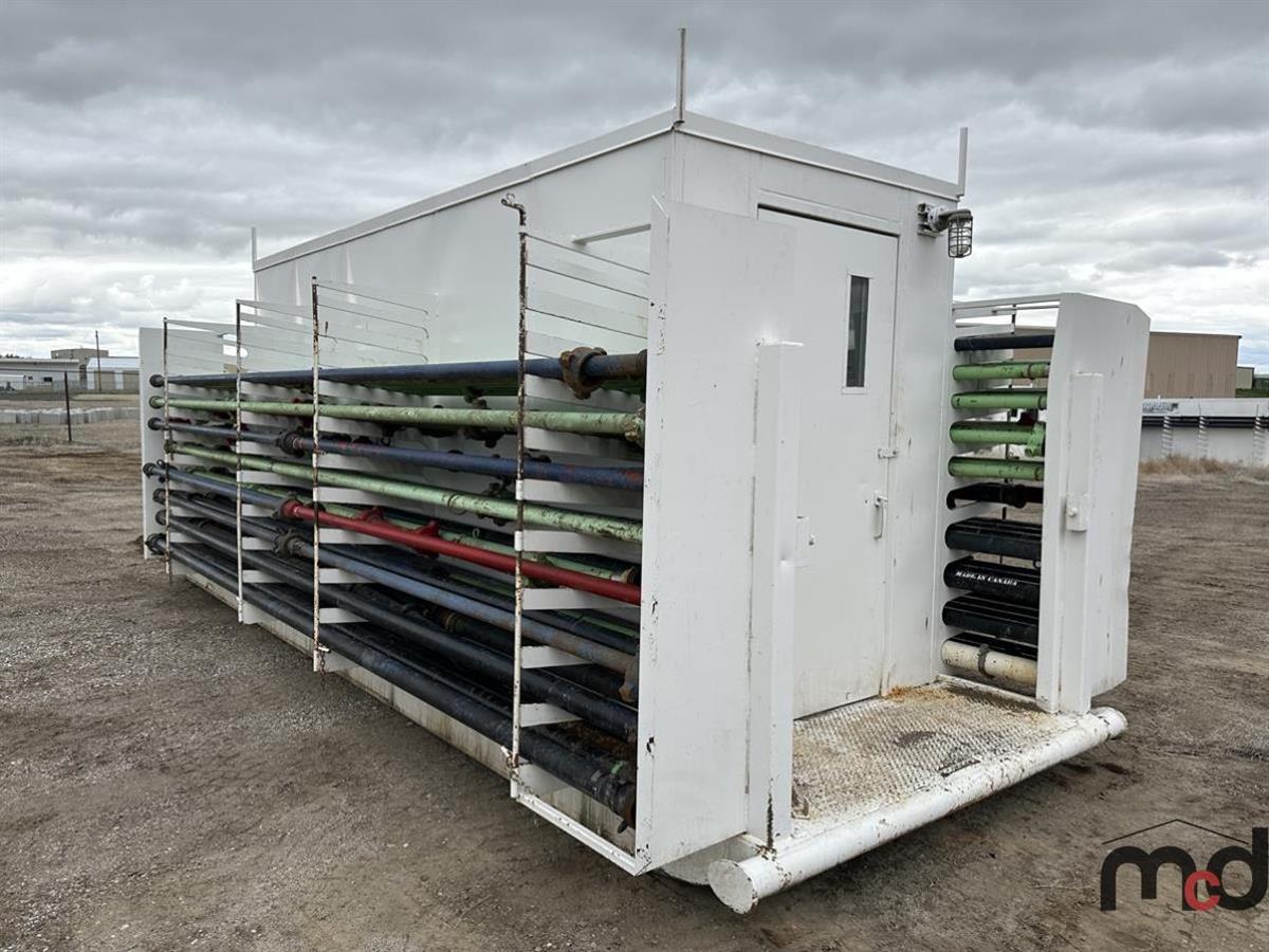 10 x 24 Skid Mounted Pipe Shack