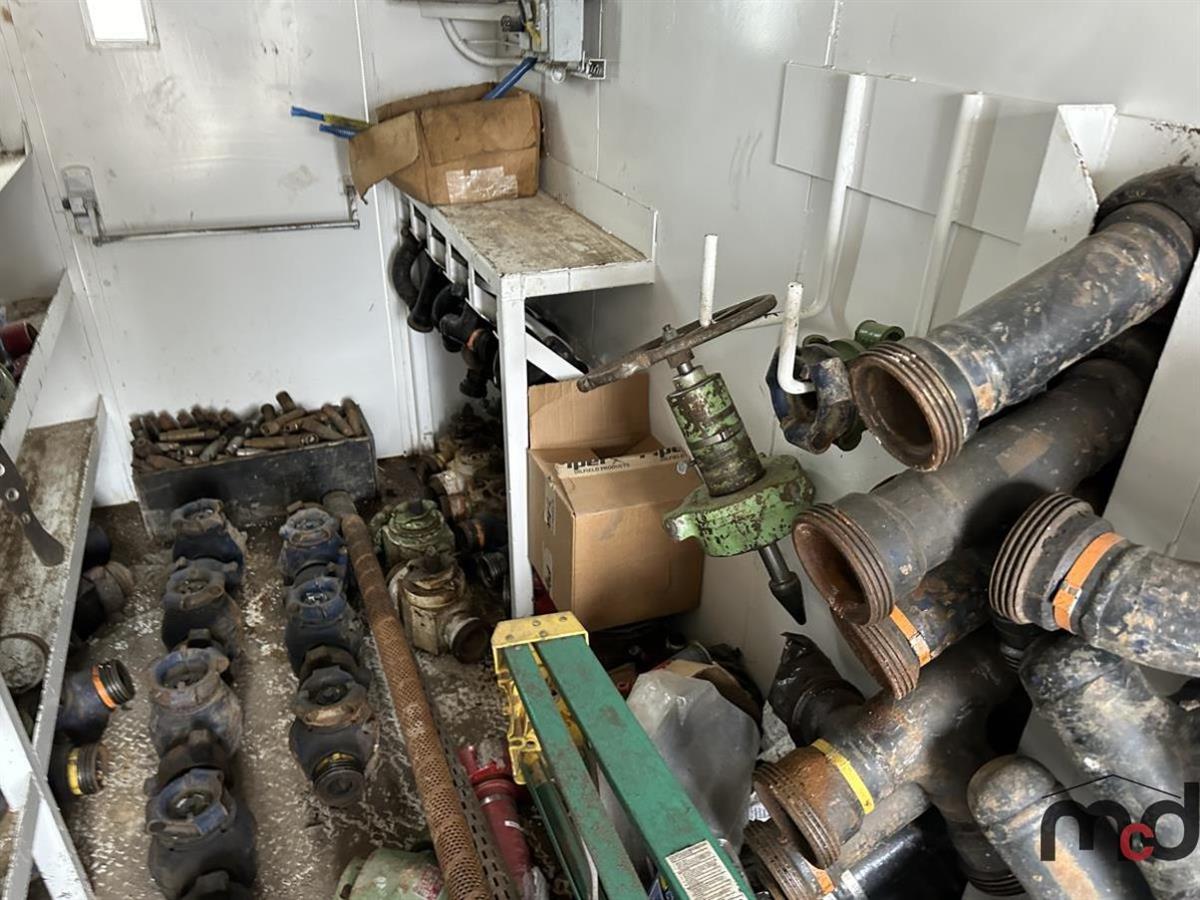 10 x 24 Skid Mounted Pipe Shack