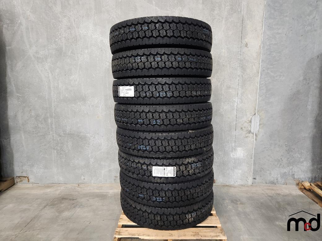 (8) Ameri Steel D460 Tires (11R22.5)