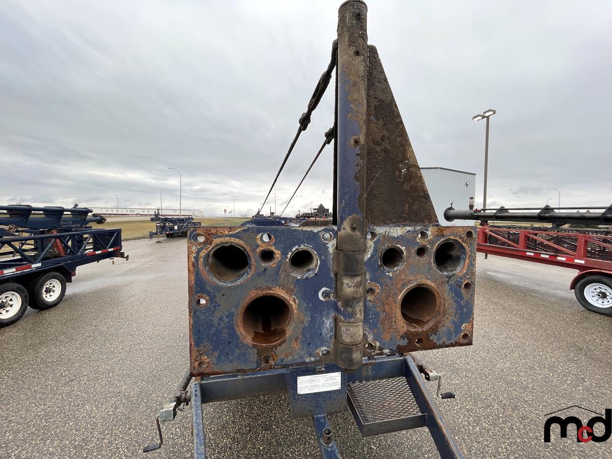 2011 Triangle D 60' 4" T/A Flare Stack Trailer