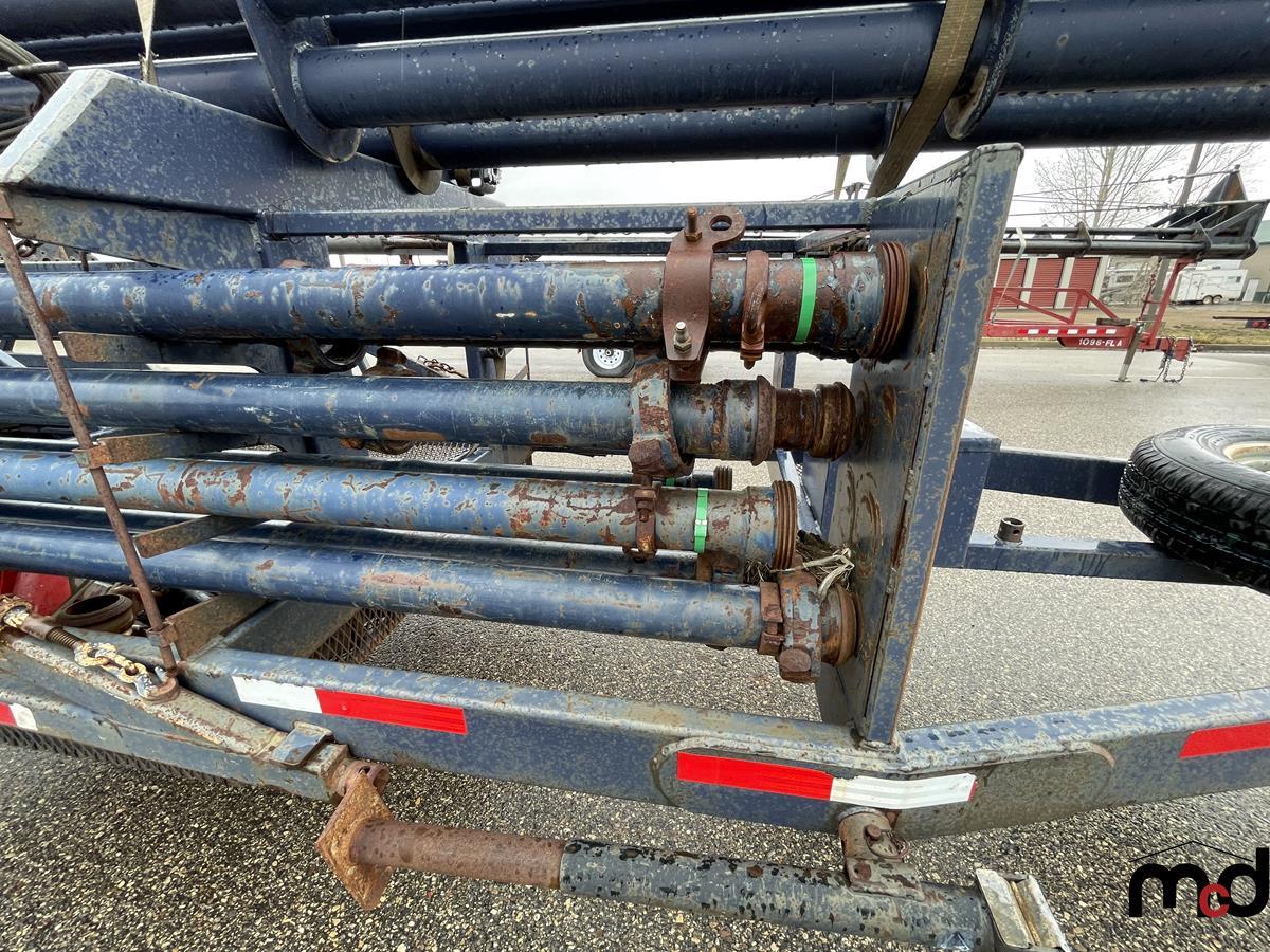 2011 Triangle D 60' 4" T/A Flare Stack Trailer