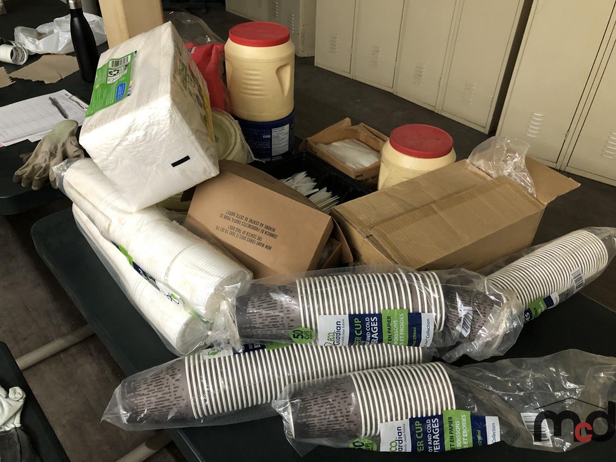 Paper Plates, Cups, Cutlery, Coffee & More