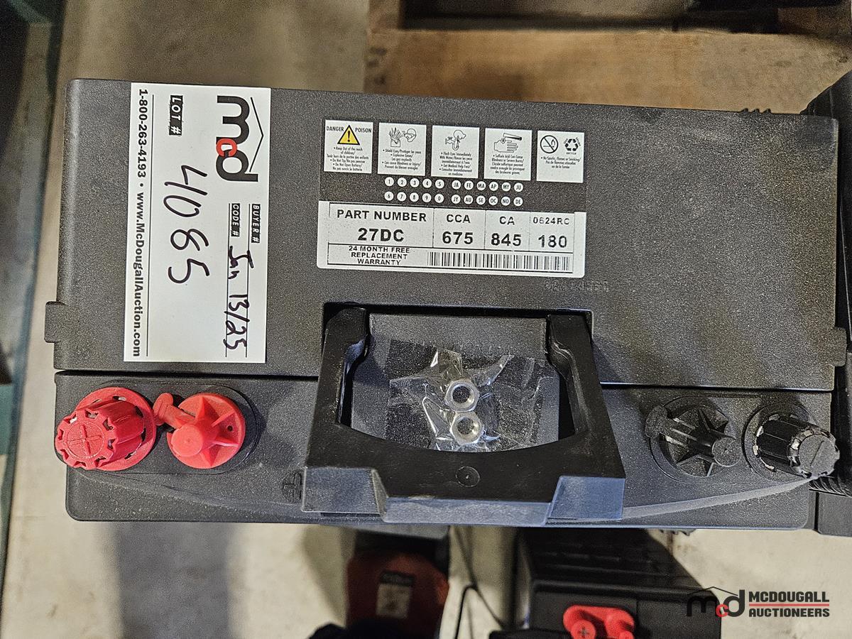 (6) 27DC Batteries