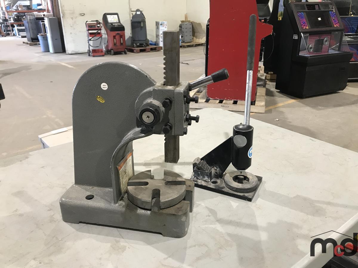 Arbor Press & Chainsaw Chain Link Breaker