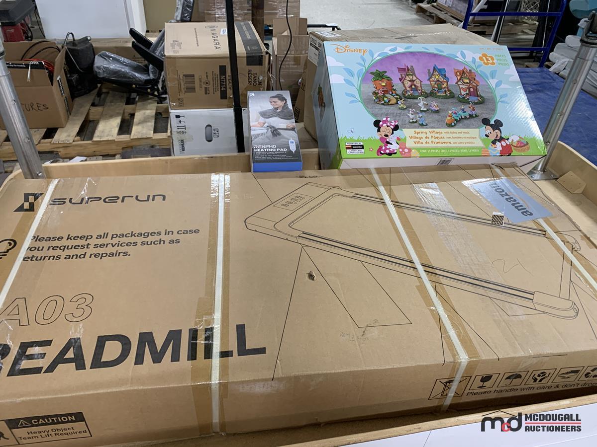 Superun Treadmill, Disney Collectible Set & Heating Pad