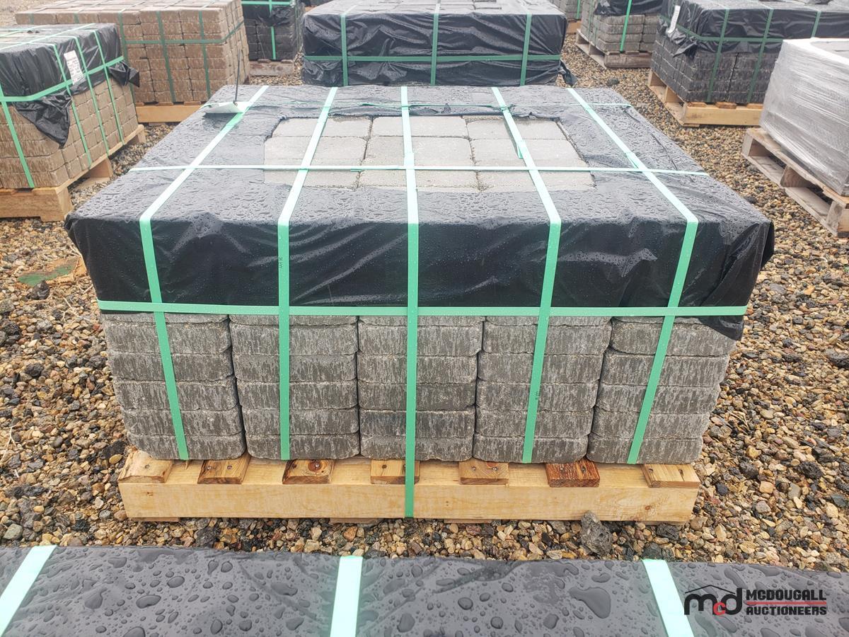Keystone Products Roman Paver (8" x 6" x 2 3/8") Slate Colored Patio ...