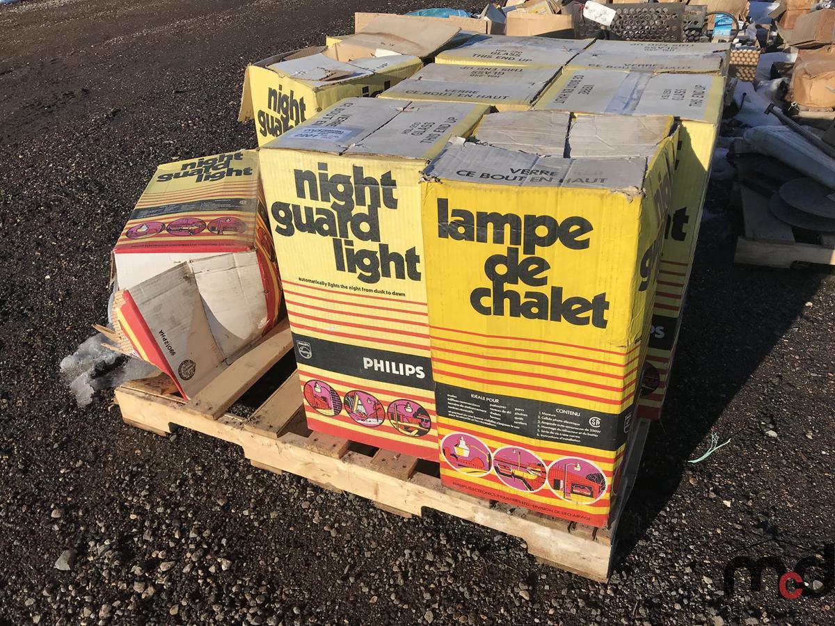 Pallet of Night Guard Lights