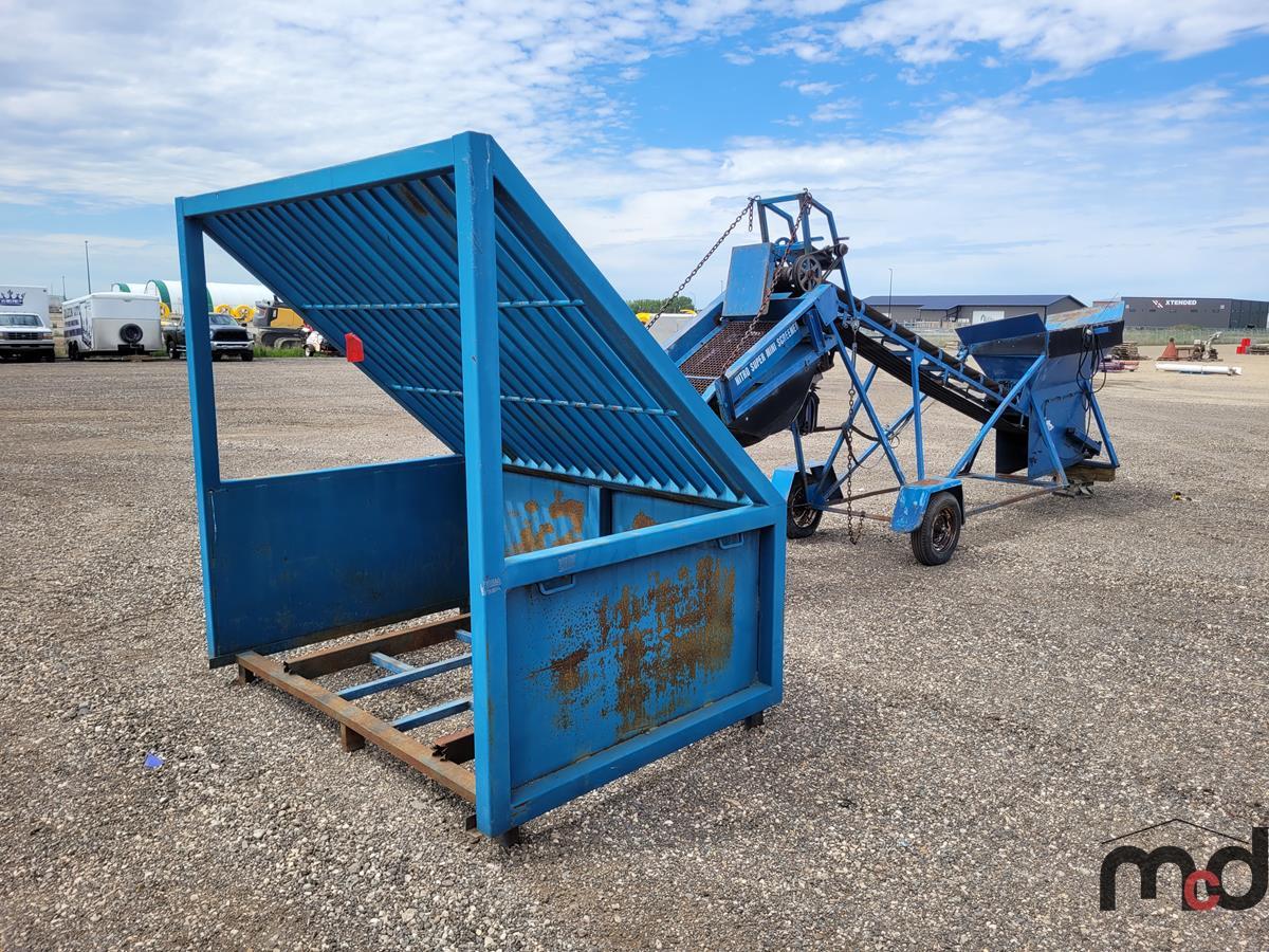 Top Soil Screener Trailer & Rock Screener