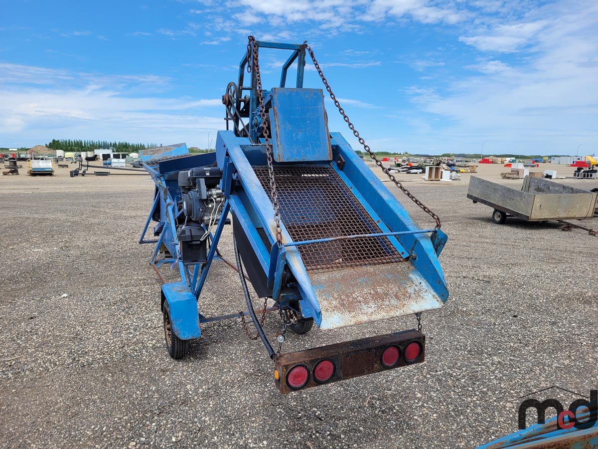 Top Soil Screener Trailer & Rock Screener