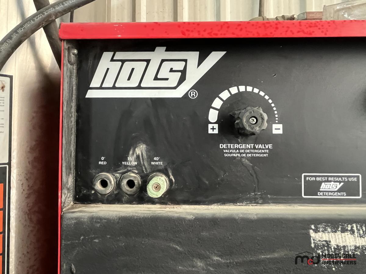 Hotsy 1412SS Hot Pressure Washer w/ Reel, Soap & Custom Stand