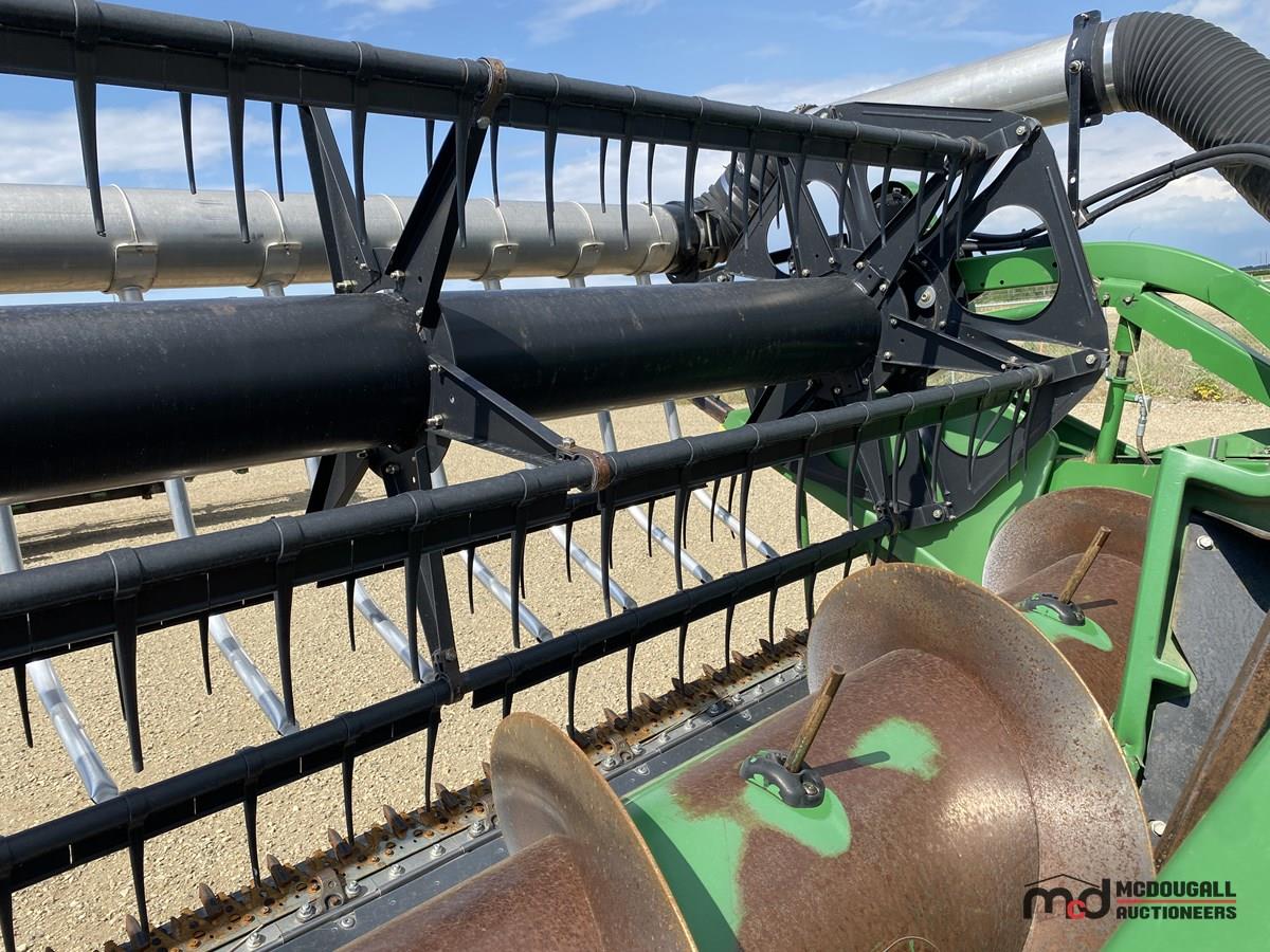 2010 John Deere 635F Flex Draper Header w/ Transport