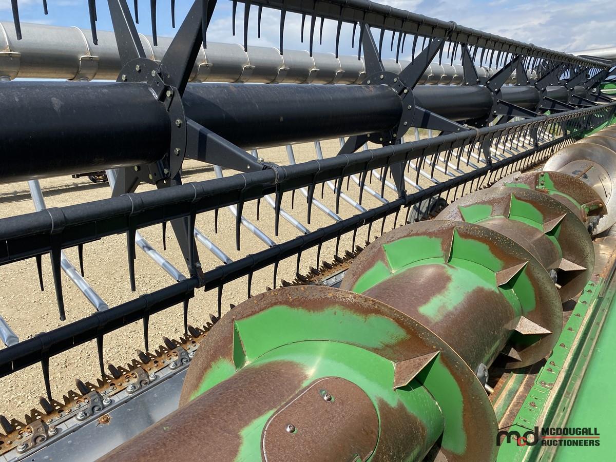 2010 John Deere 635F Flex Draper Header w/ Transport
