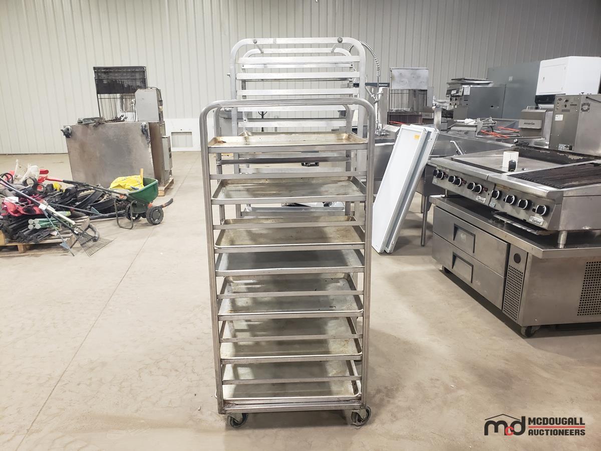 (2) Restaurant Kitchen Carts