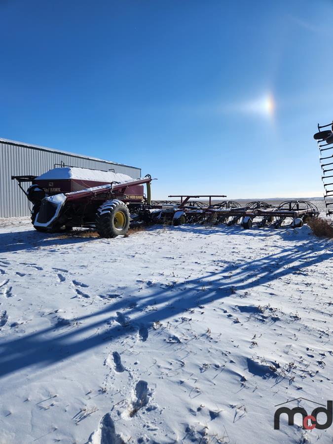 2006 6012 Seed Hawk Air Drill & 2011 500 Seed Hawk Air Tank