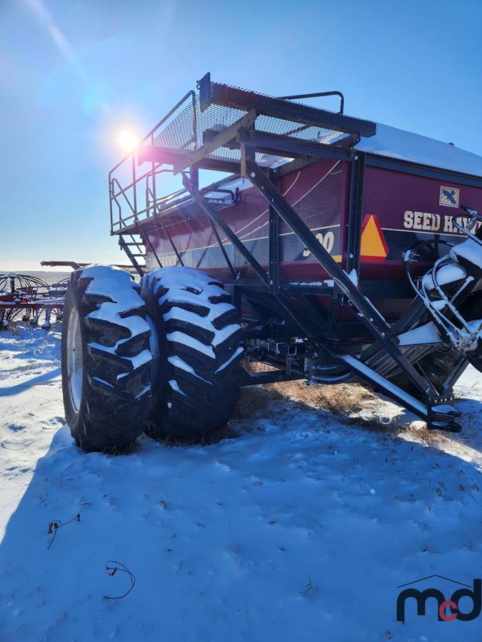 2006 6012 Seed Hawk Air Drill & 2011 500 Seed Hawk Air Tank