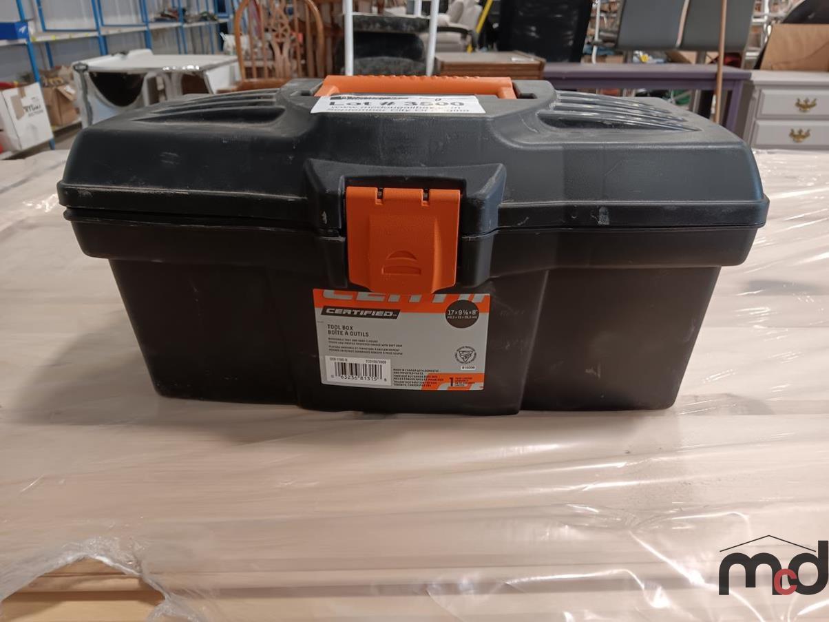 Certified Tool Box w/ Tools