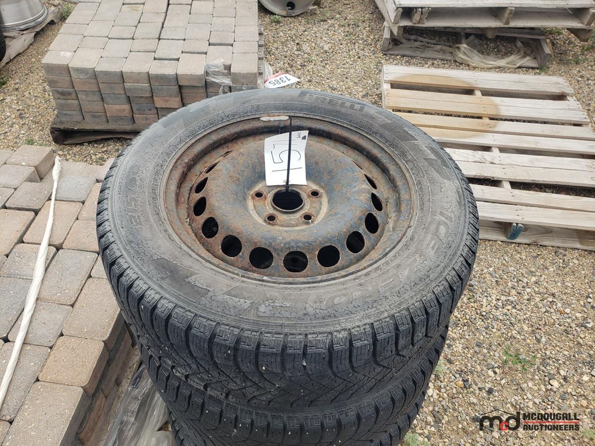 (4) 215/60R16 Tires w/ Rims