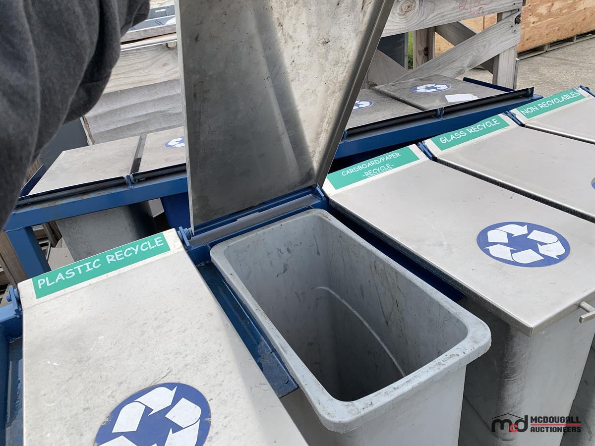 (2) Rolling Garbage Stations