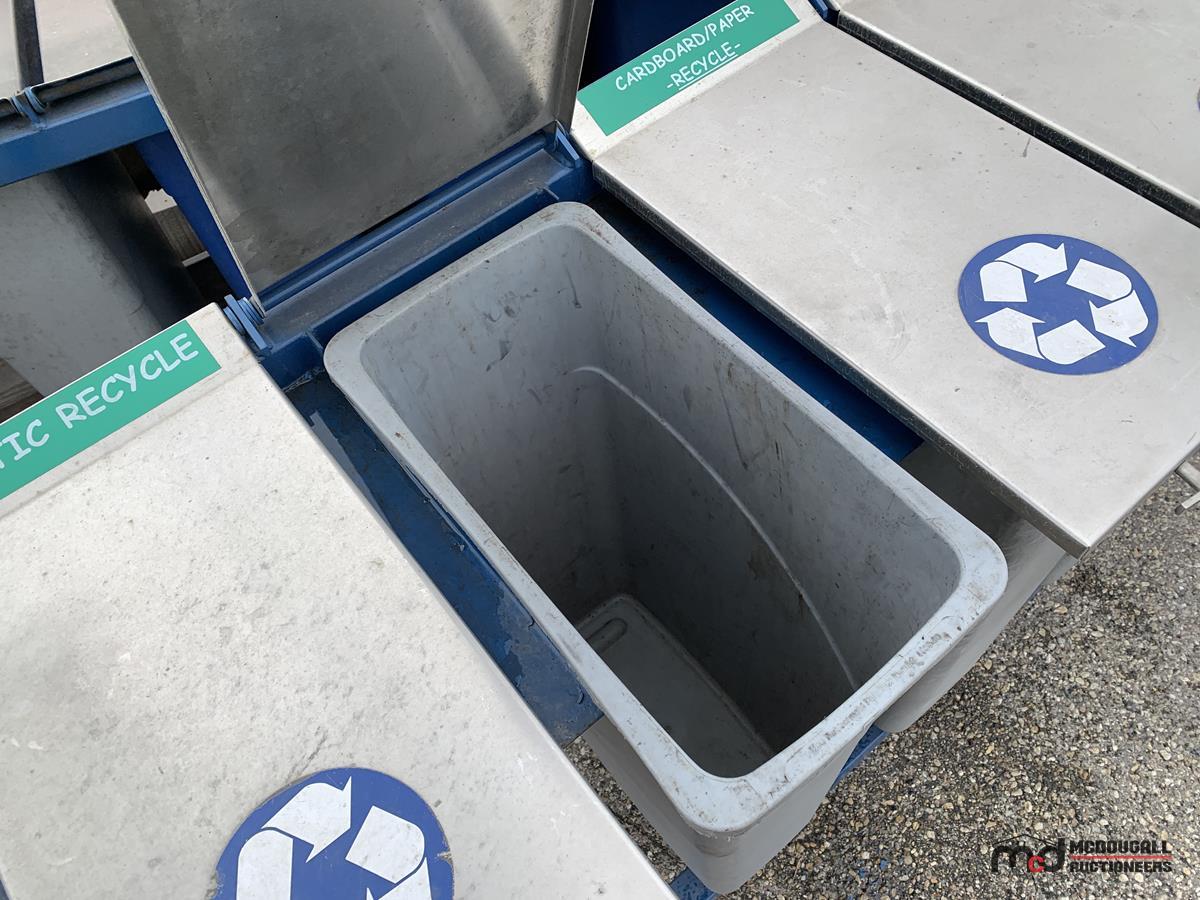 (2) Rolling Garbage Stations