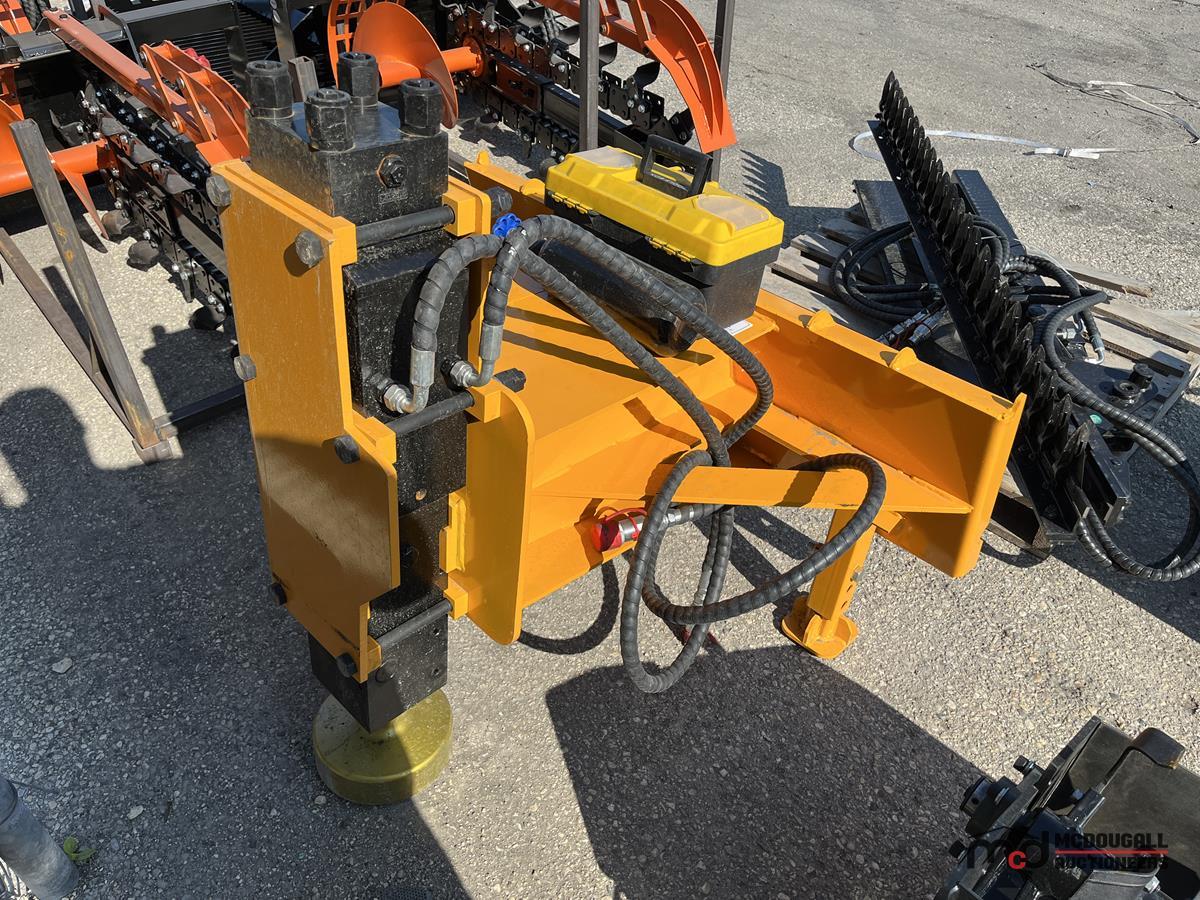 GIYI Skid Steer Pile Hammer