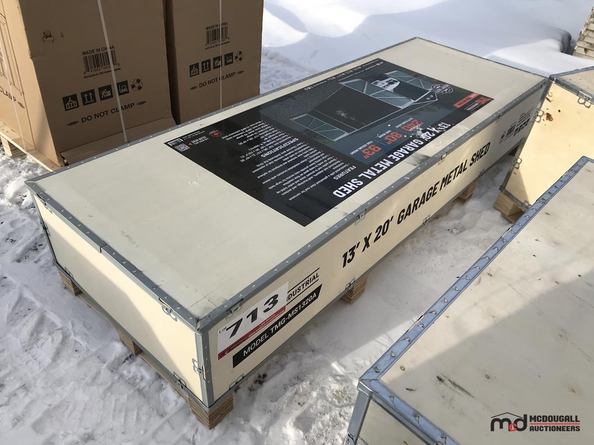 TMG Metal Shed Garage (13' X 20')