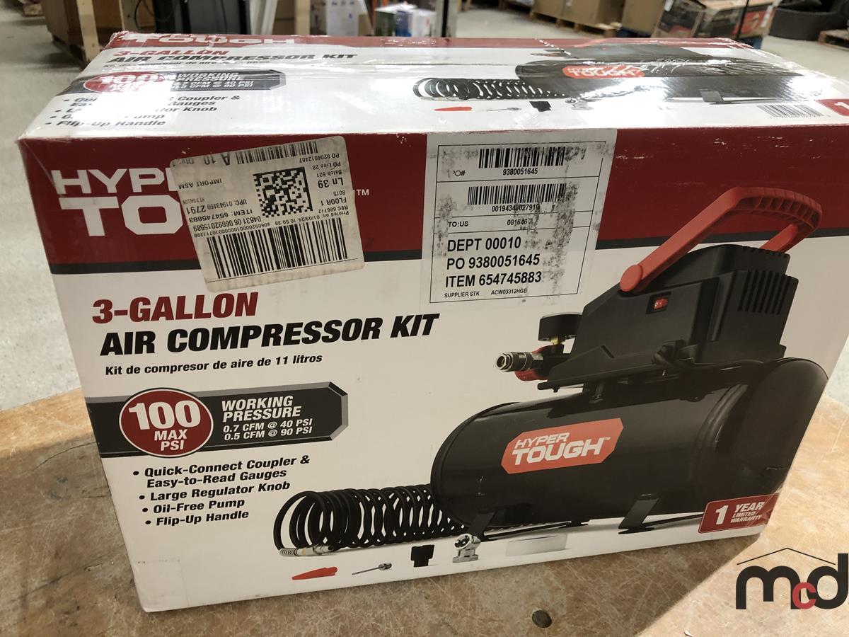 Hyper Tough 3-Gallon Air Compressor