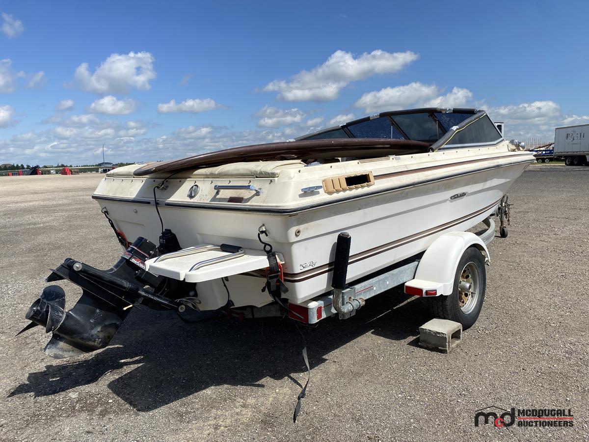 Sea Ray Seville Boat w/ Motor and Trailer