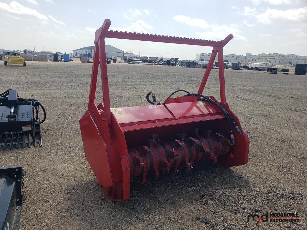 2024 Topcat Mulcher Attachment (Approx. 62'') and Spare Parts