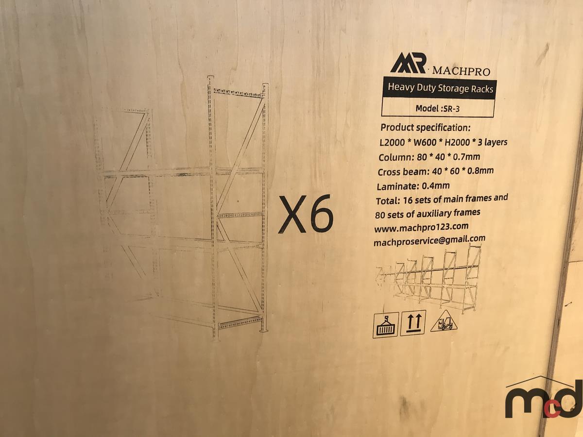 2024 MachPro SR3 Heavy Duty Storage Racks