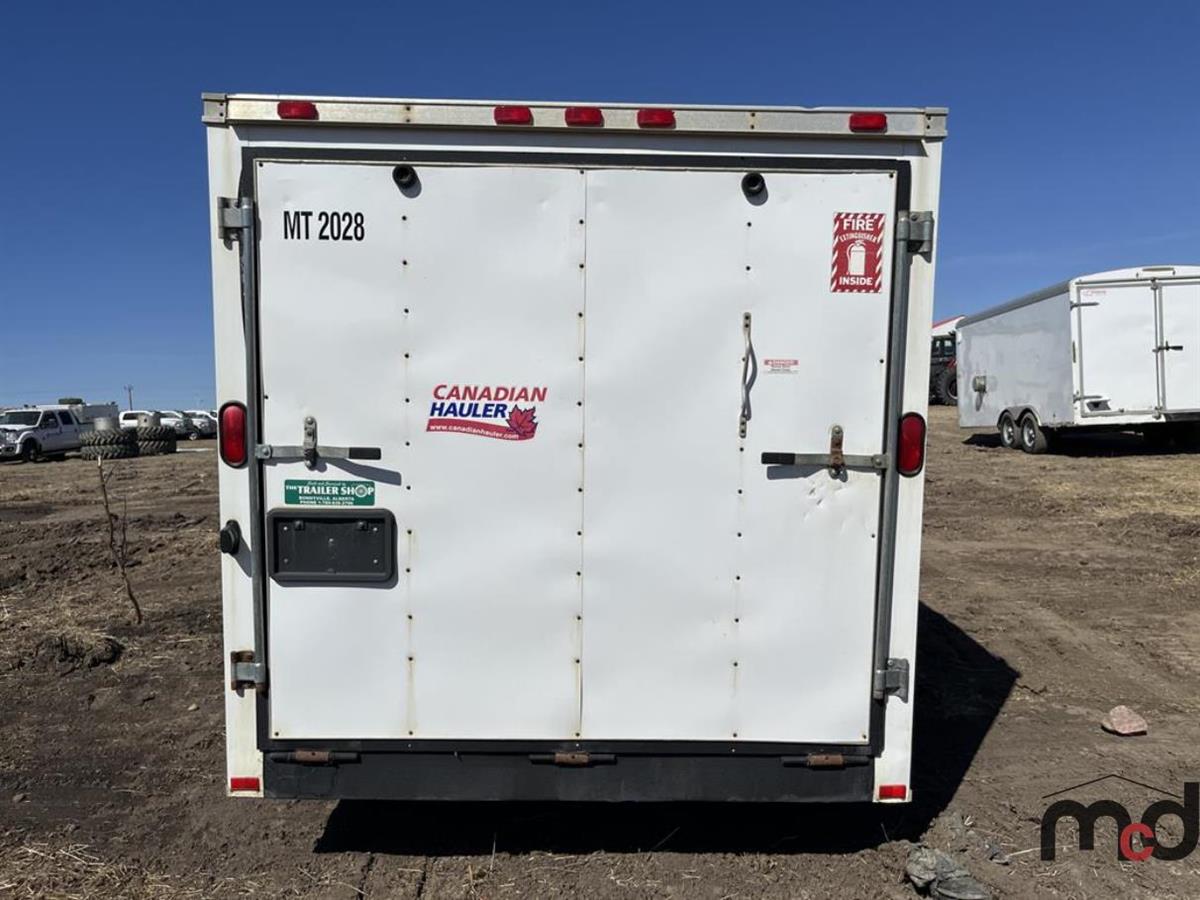 2010 Canadian Hauler 14' T/A Enclosed Trailer