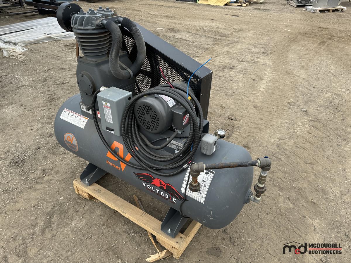 DV Systems 80 Gal Heavy Duty Industrial Series Air Compressor