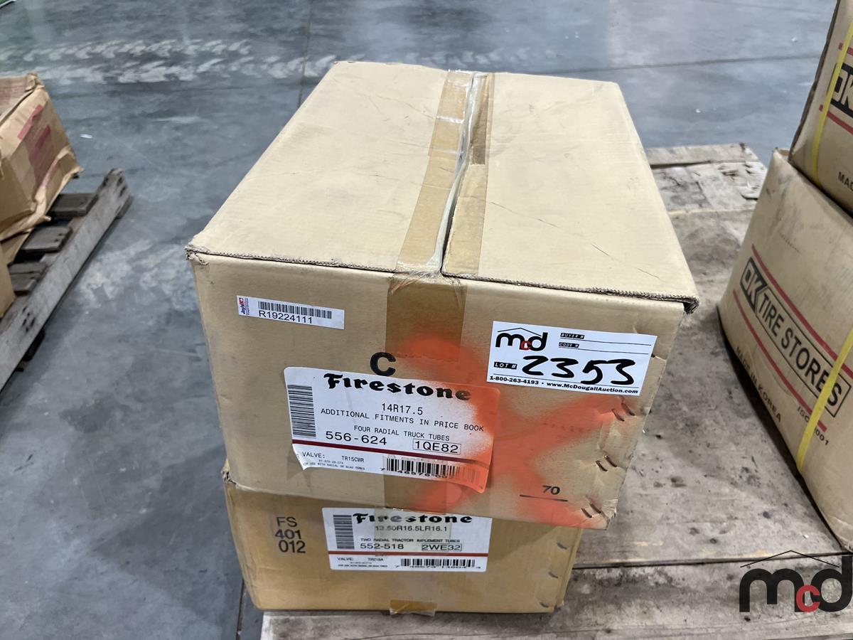 (2) Boxes of Truck Tire Tubes