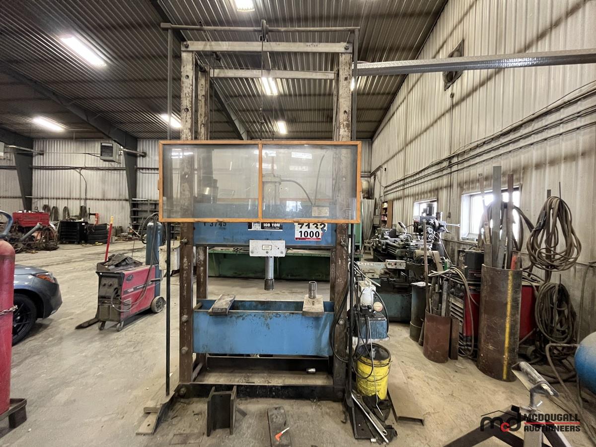 OTC 100-Ton Hydraulic Shop Press
