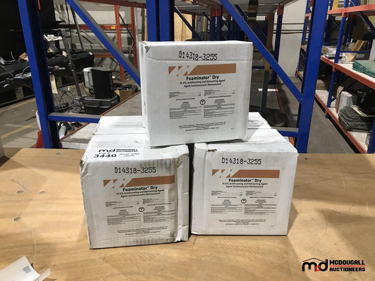 (5) Boxes of Foaminator Dry