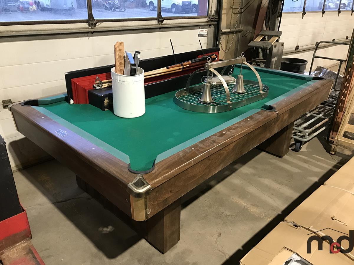 Cavalier II by Brunswick Pool Table w/ Accessories