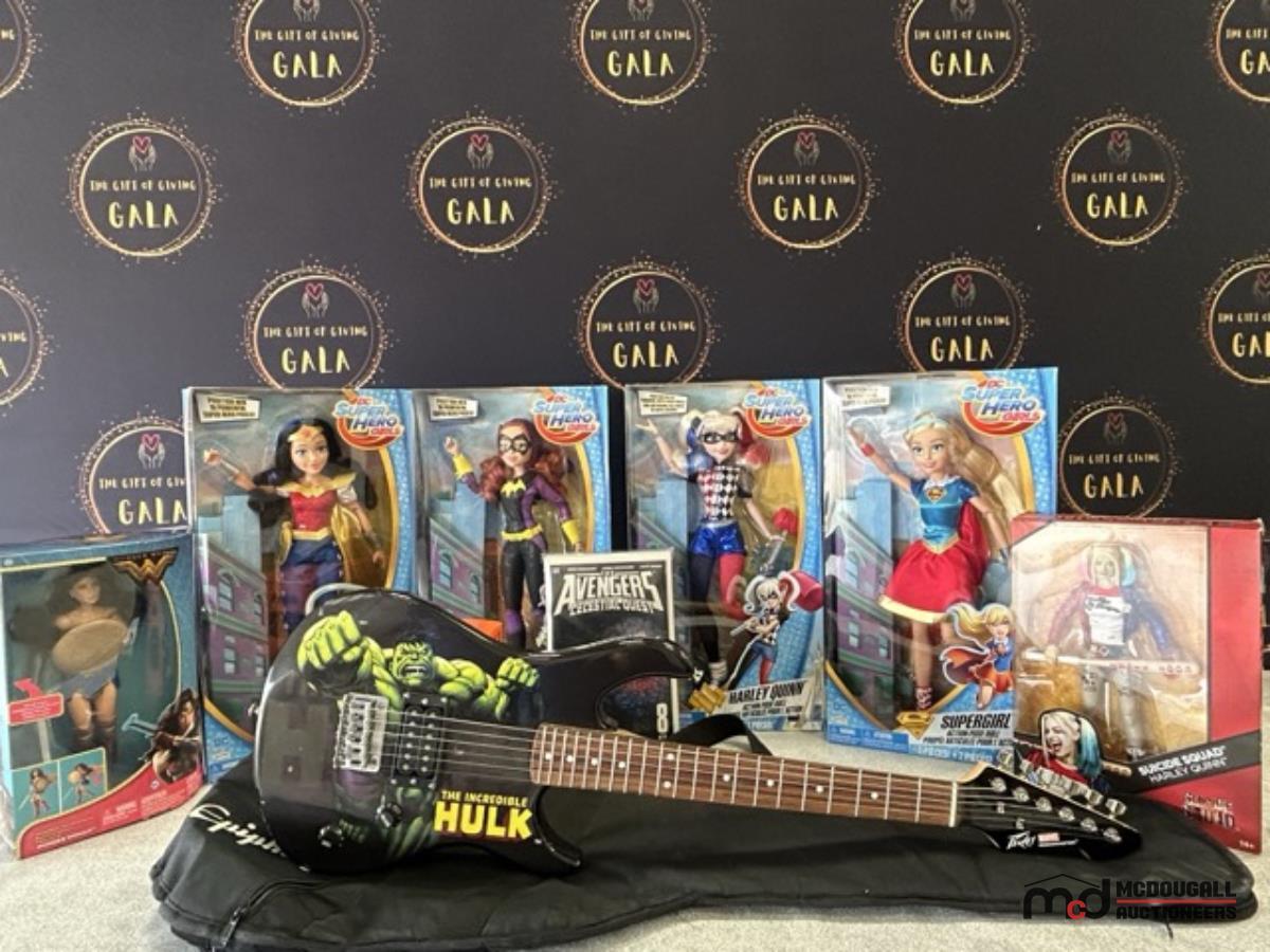 Superhero Pack - Hulk Guitar, Comic Books, Super Hero Dolls Including ...