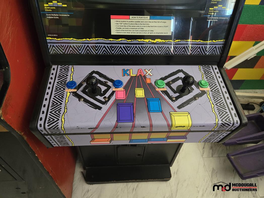 Atari Klax Arcade Game
