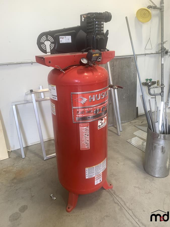 Husky 60-Gal Air Compressor (Tank For Parts Only)