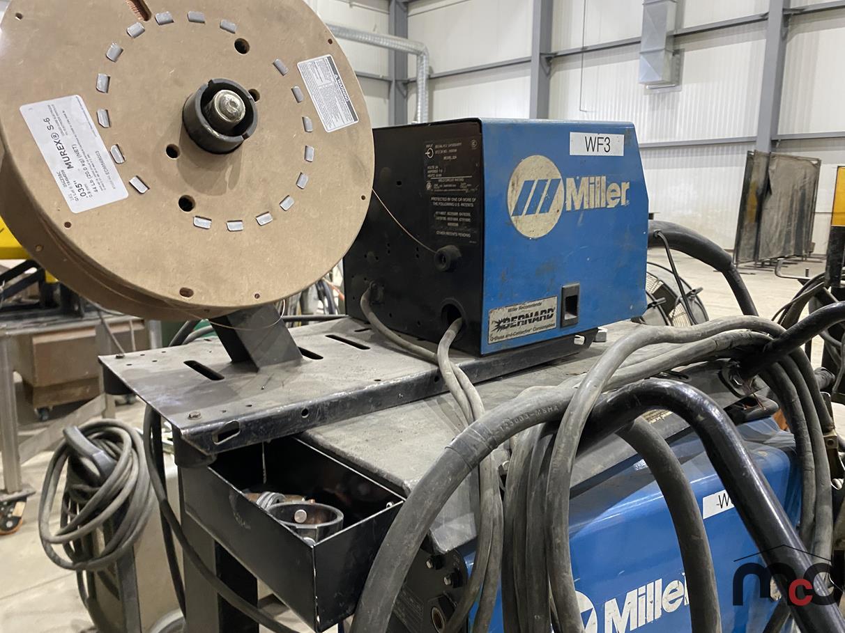 Miller XMT 350 CC/CV Welder w/ Miller Wire Feeder